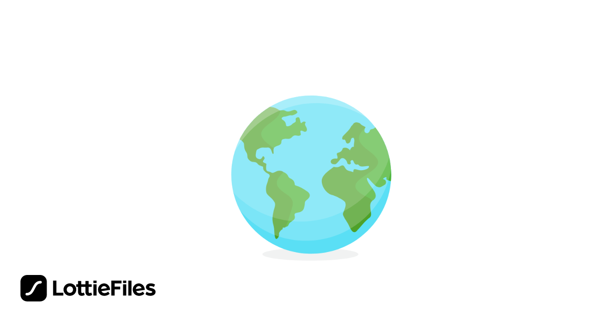 Free Happy Earth bouncing Animation by Thao Phan | LottieFiles