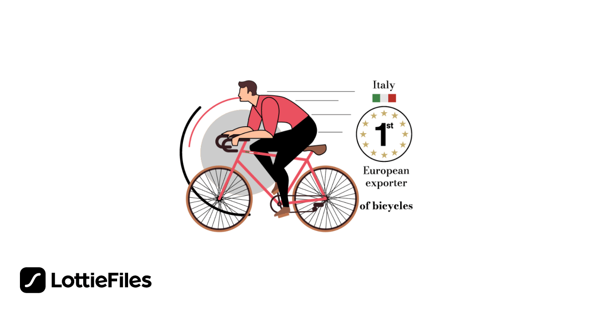 Free bike Animation by Antony Barretta | LottieFiles