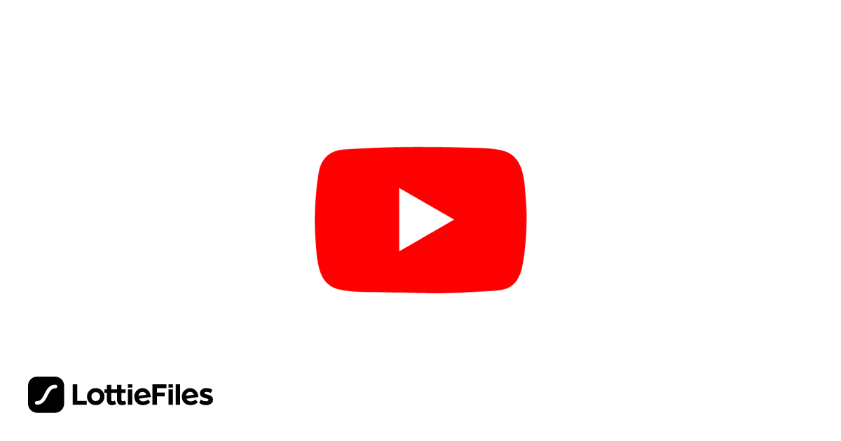 Free Youtube logo Animation by Artis Lejins | LottieFiles