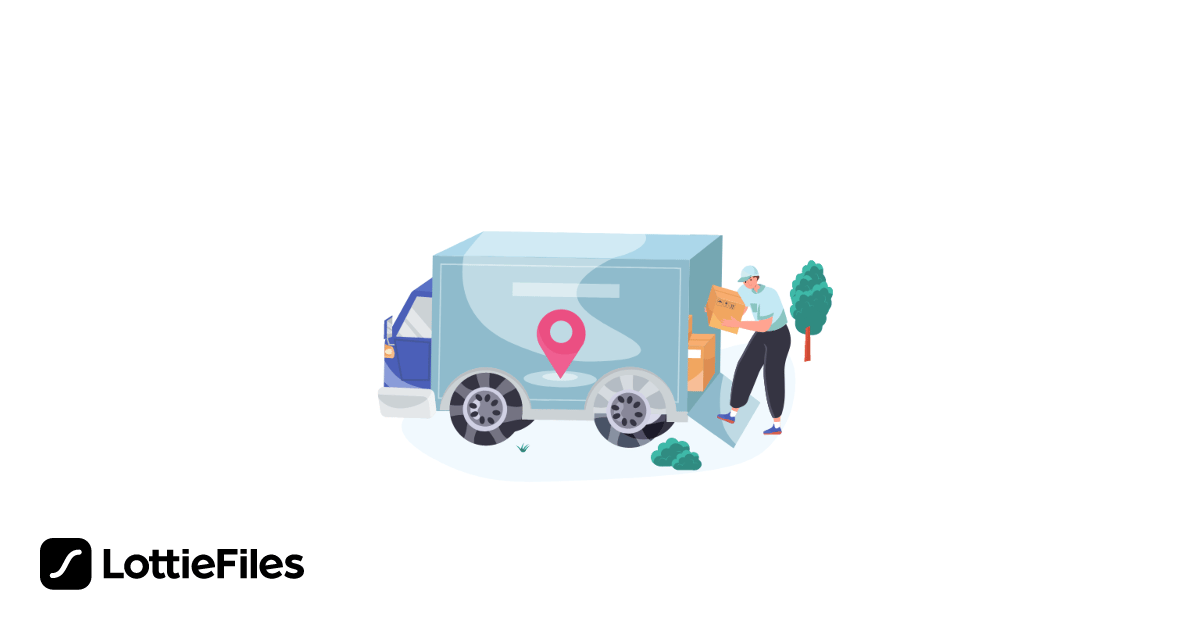 Free Delivery Truck Animation by Pixels Bread | LottieFiles