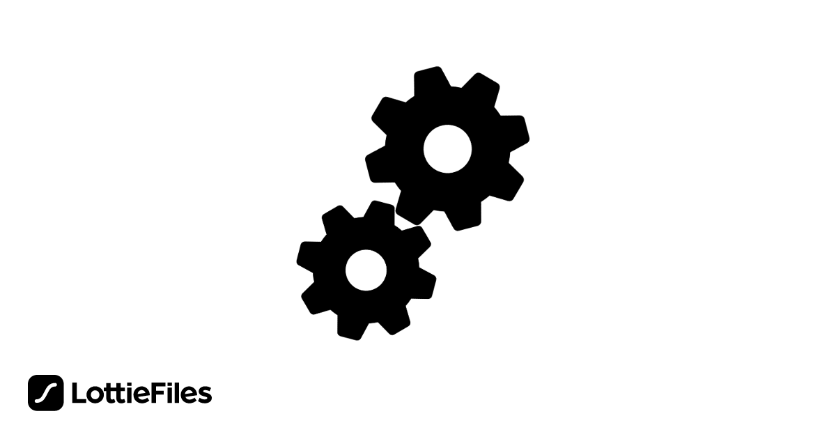 Free Setting Gears. Animation by Priyanshu Rijhwani | LottieFiles