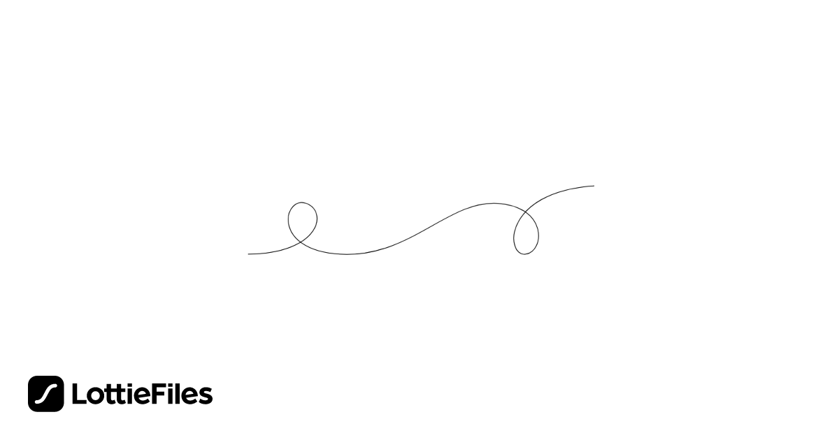 Free Squiggle_1 Animation by Andrew Lux | LottieFiles