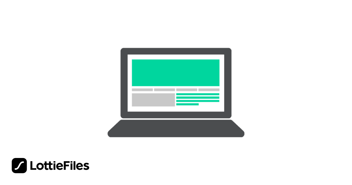 Free Laptop Animation by RBR Digital | LottieFiles