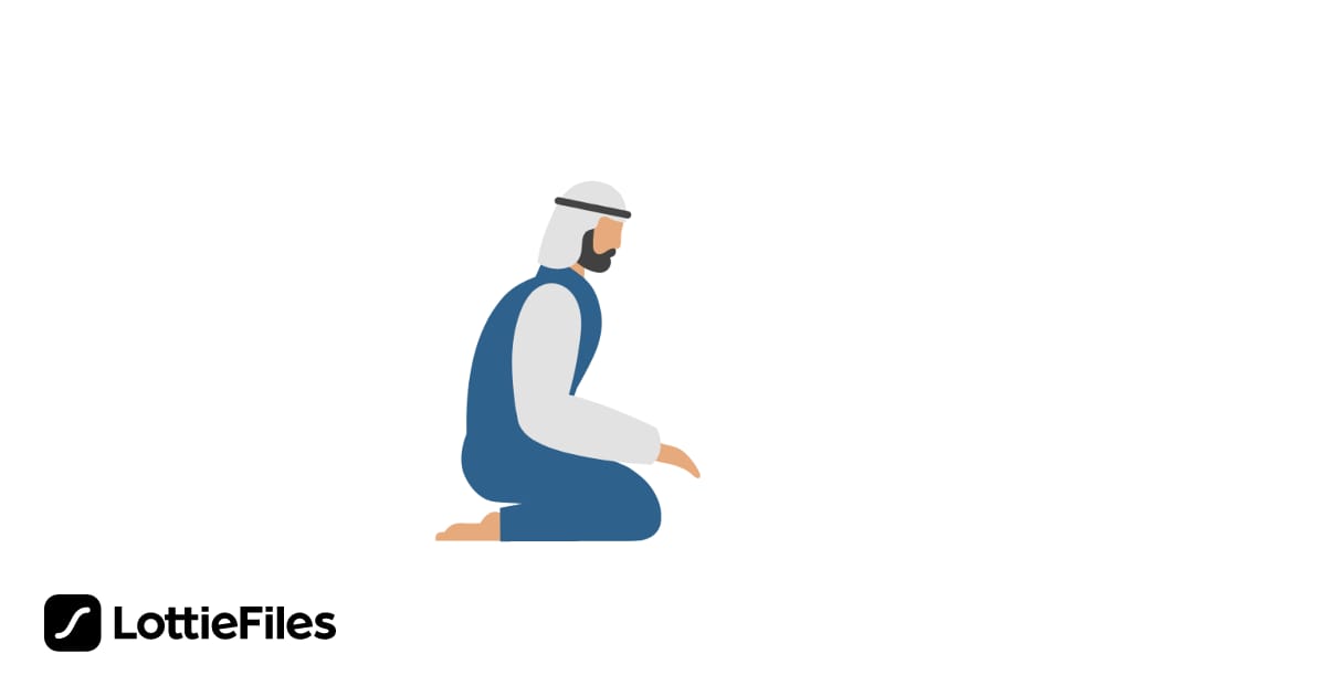 Free Prayer Animation by Marali Design | LottieFiles