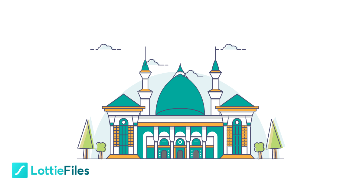 Mosque Animation by Abdul Latif - LottieFiles
