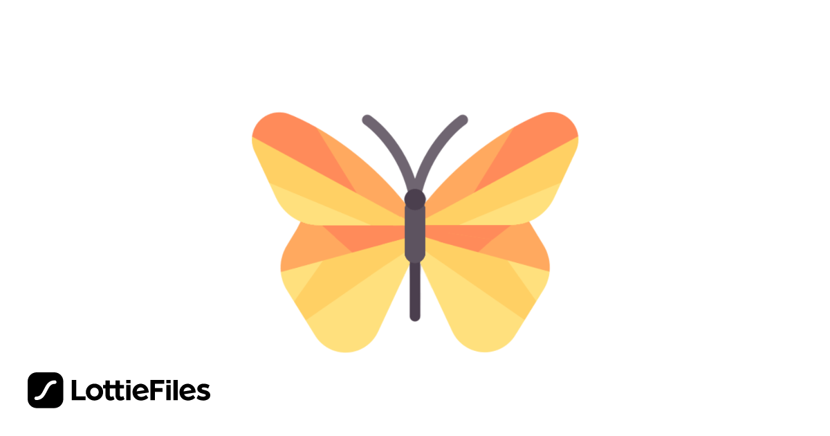 Free Butterfly Animation by Priyanshu Rijhwani | LottieFiles