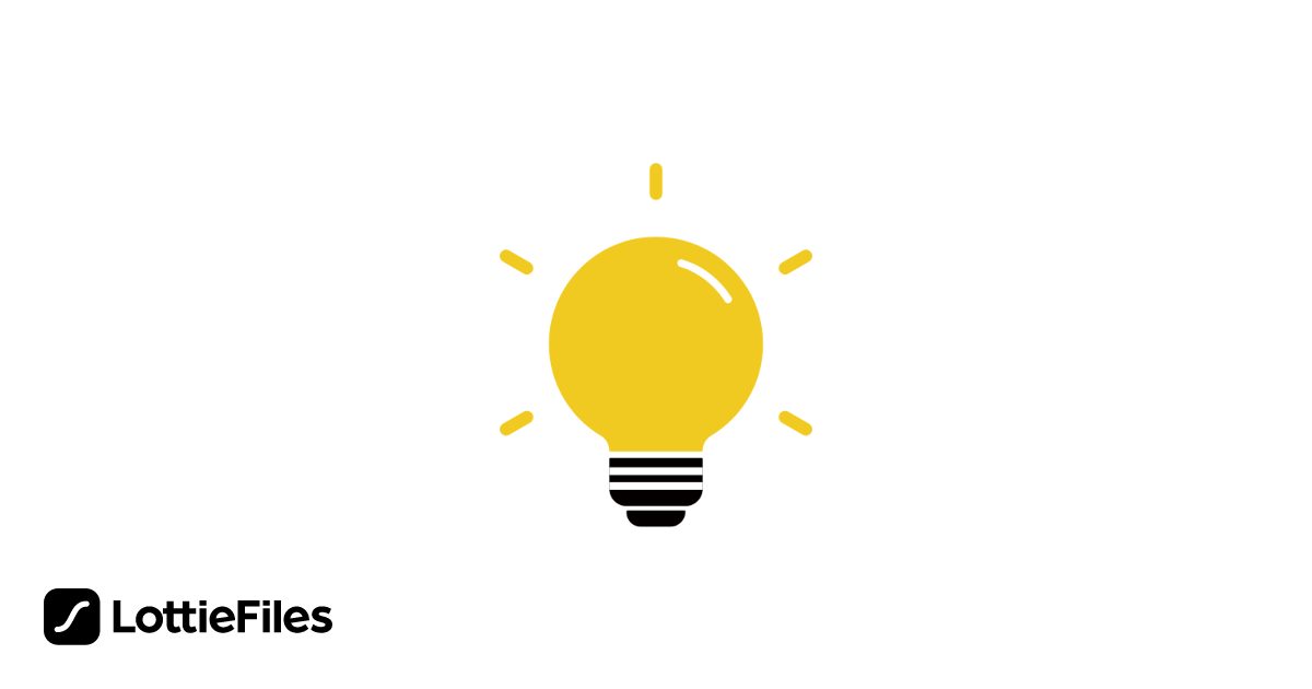 Free light,idea,create Animation by Qian-Hui Chen | LottieFiles