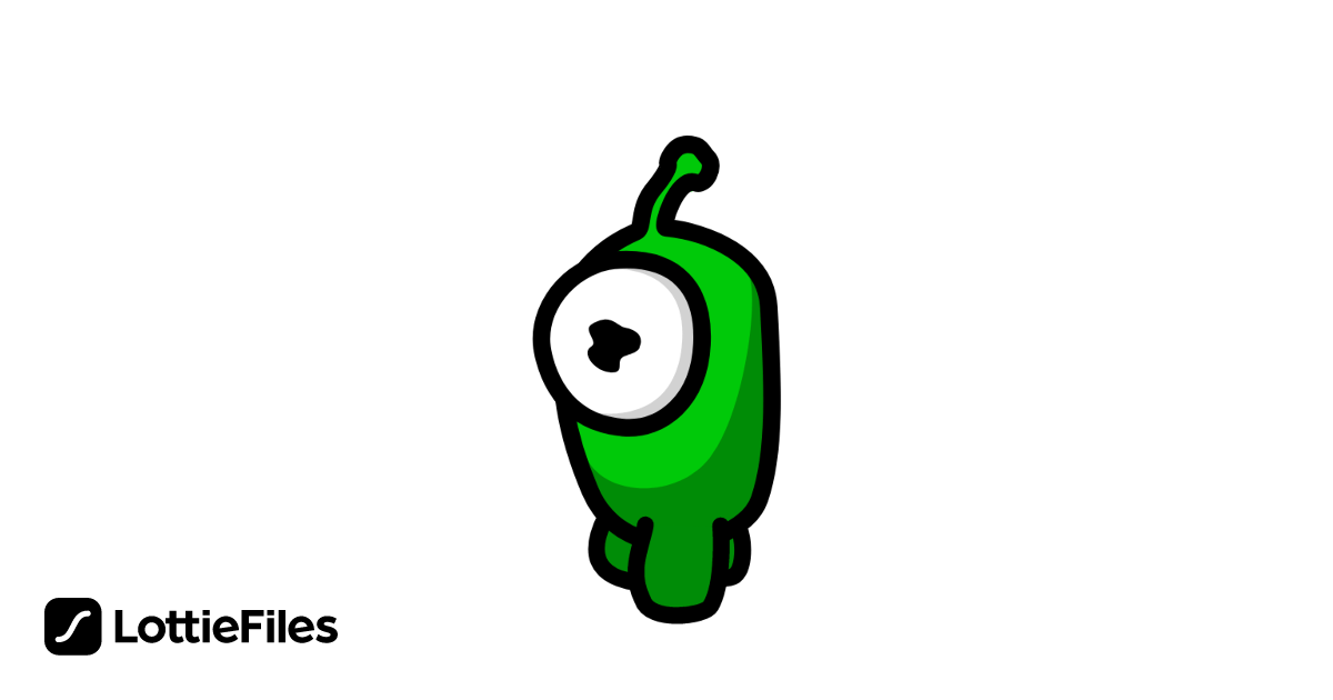 Free Running alien Animation by Artemiy | LottieFiles