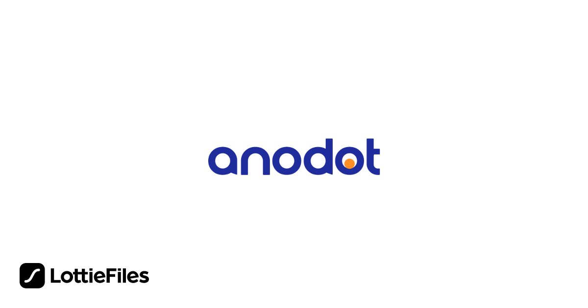 Free Anodot vector logo Animation by Adir Slutzki | LottieFiles