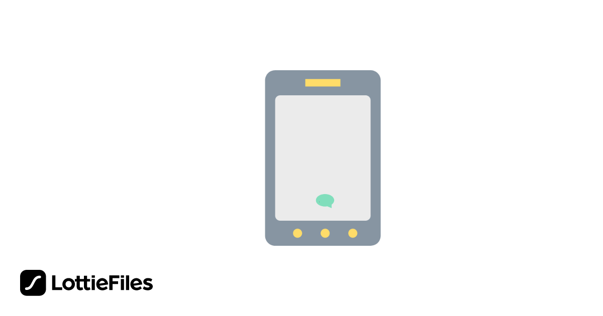 Free Message Icon Animation Animation by CK Studios | LottieFiles