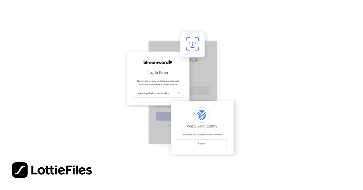 Free Passwordless_Product_UI_v2 Animation by Yuliana Z. | LottieFiles
