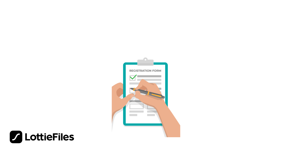 Free registration Animation by kaushal jethava | LottieFiles