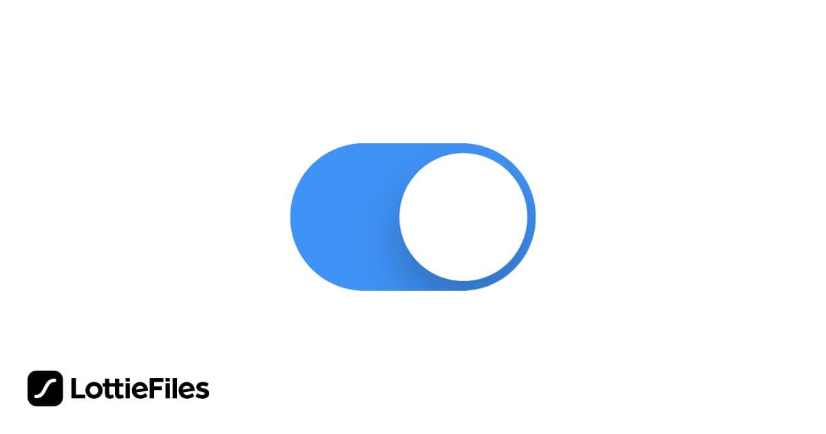 Free Button Switch Animation Animation by Patrik Horak | LottieFiles