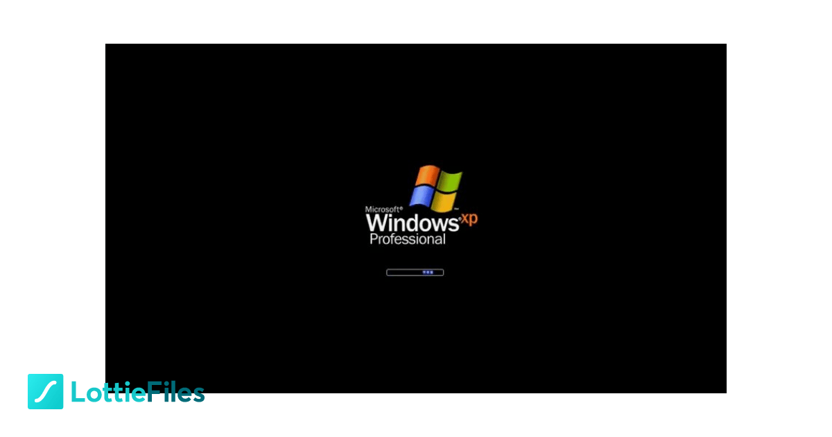 Windows XP Loading by Rishika Chakravorty - LottieFiles