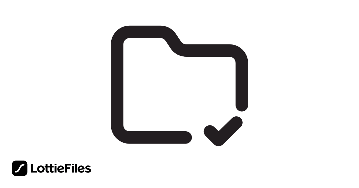 Free Folder Check Animation by Miftakhul Rizky | LottieFiles