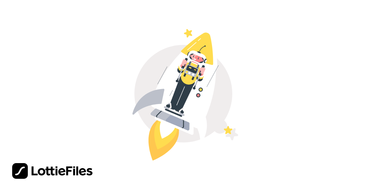 Free Rocket at the start Animation by Abdul Latif | LottieFiles