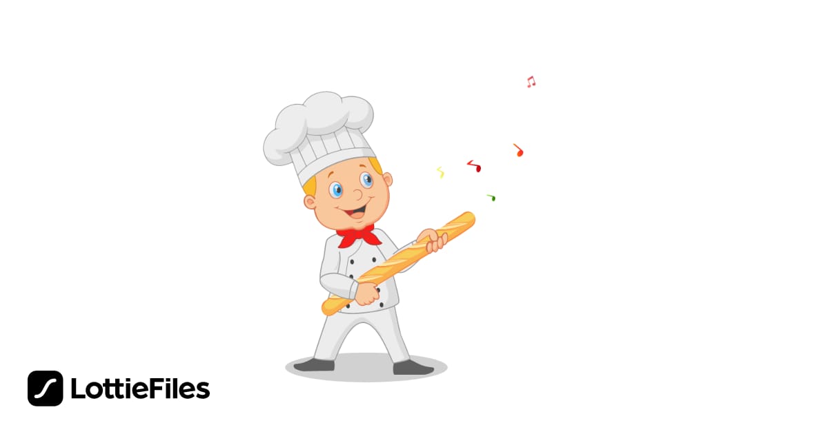 Free Playing chef Animation by ARTikaPro | LottieFiles