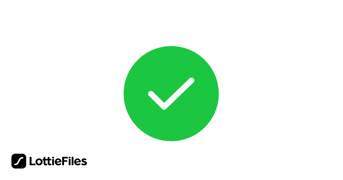 Free Check mark success Animation by Mio EN | LottieFiles