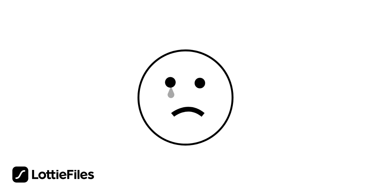 Free Crying X button Animation by Muhammad Arsalan Javed | LottieFiles