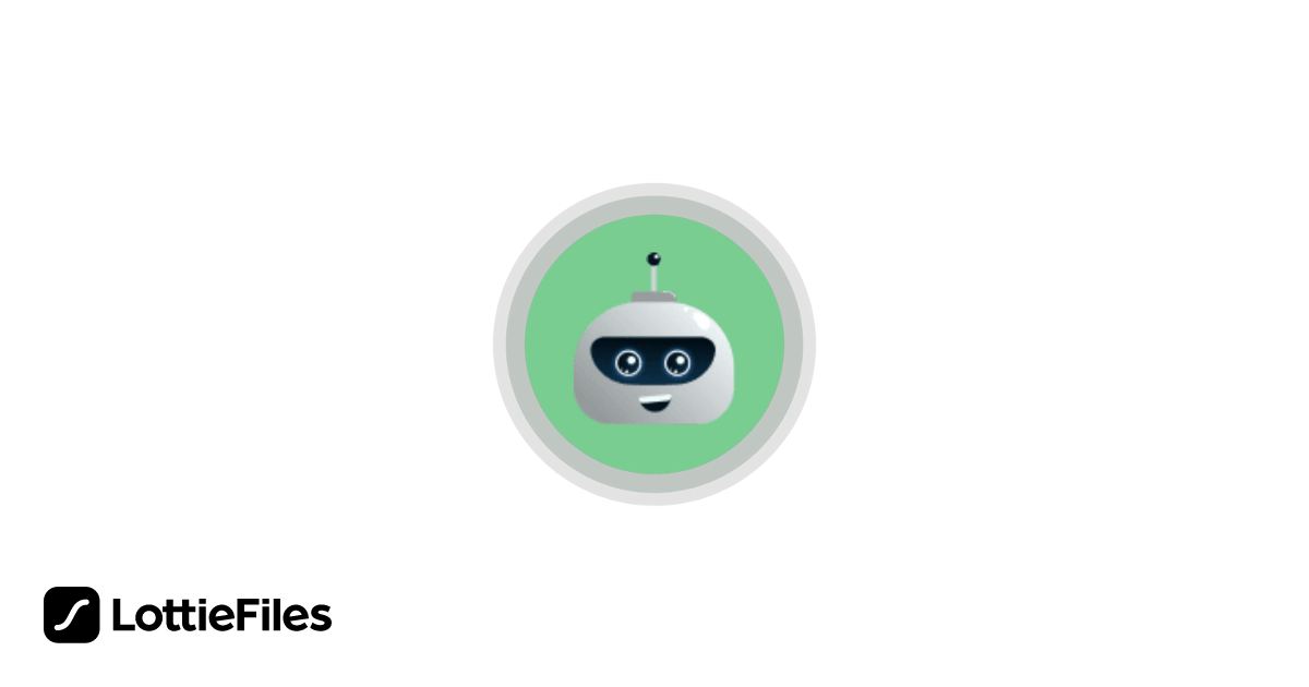 Free Robot Loader Animation by Rohail Shaheen | LottieFiles