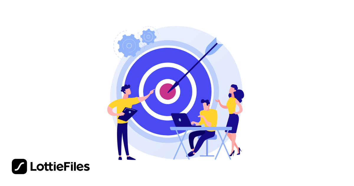 Free Team Goals Animation by Tersia Christoforos | LottieFiles