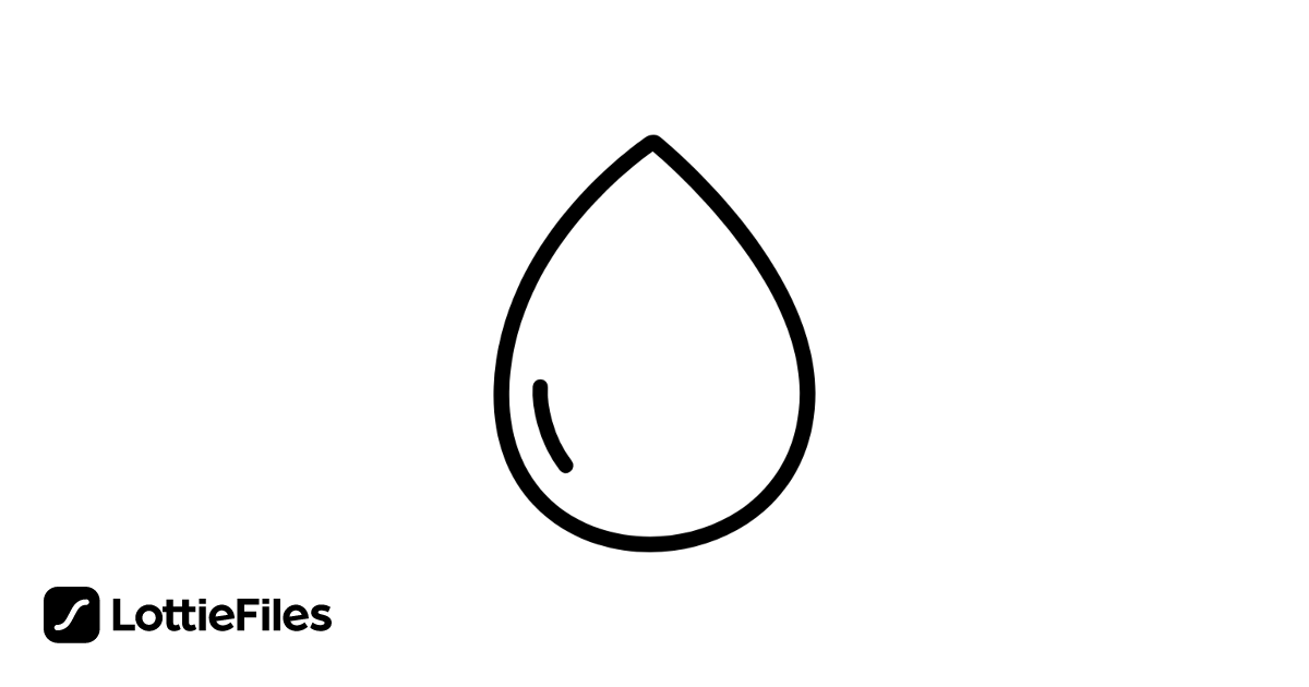 Free Weather Icon - Humidity Animation by Ed Soghoyan | LottieFiles