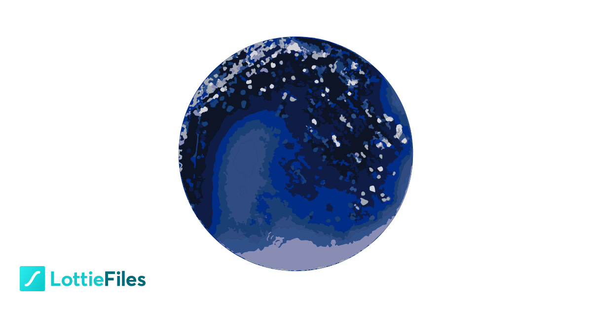 Blue-floating-orb by Mike Flaherty - LottieFiles