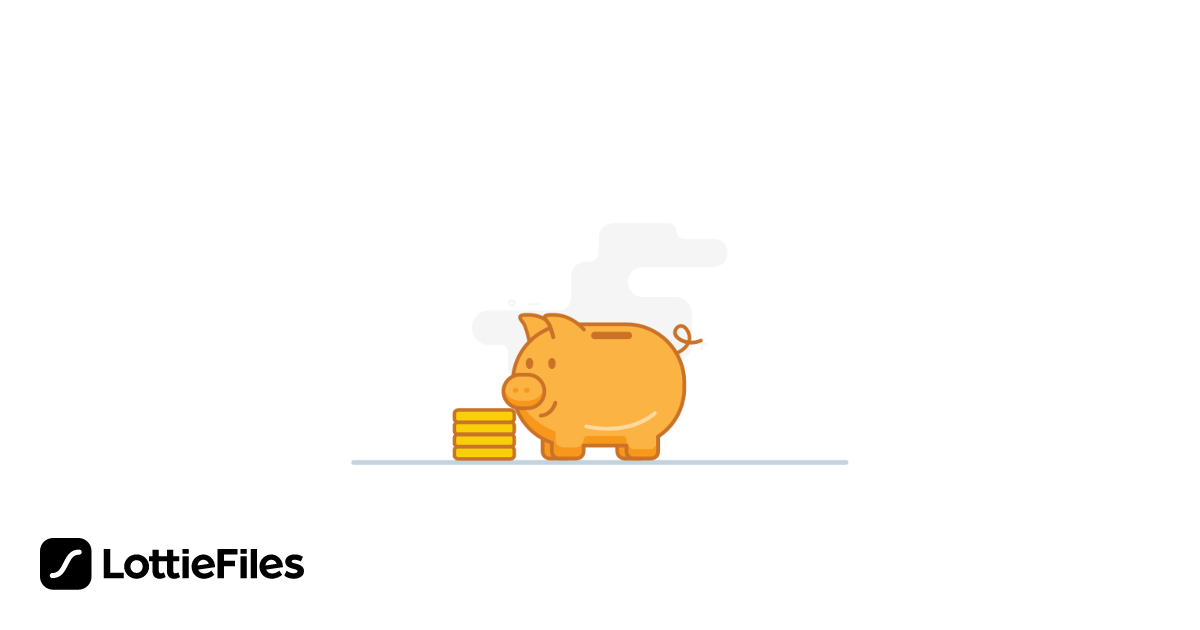 Free Piggy Bank Animation by Chris Mejia | LottieFiles