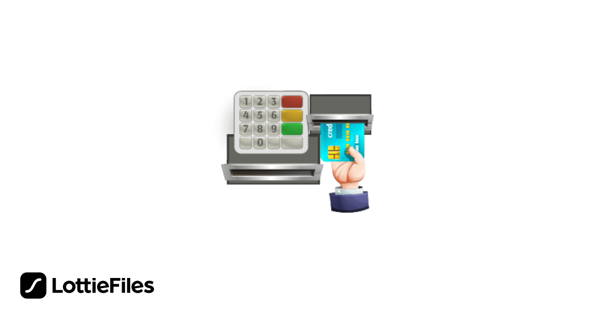 Free Atm card Animation by Eduardo charlone | LottieFiles