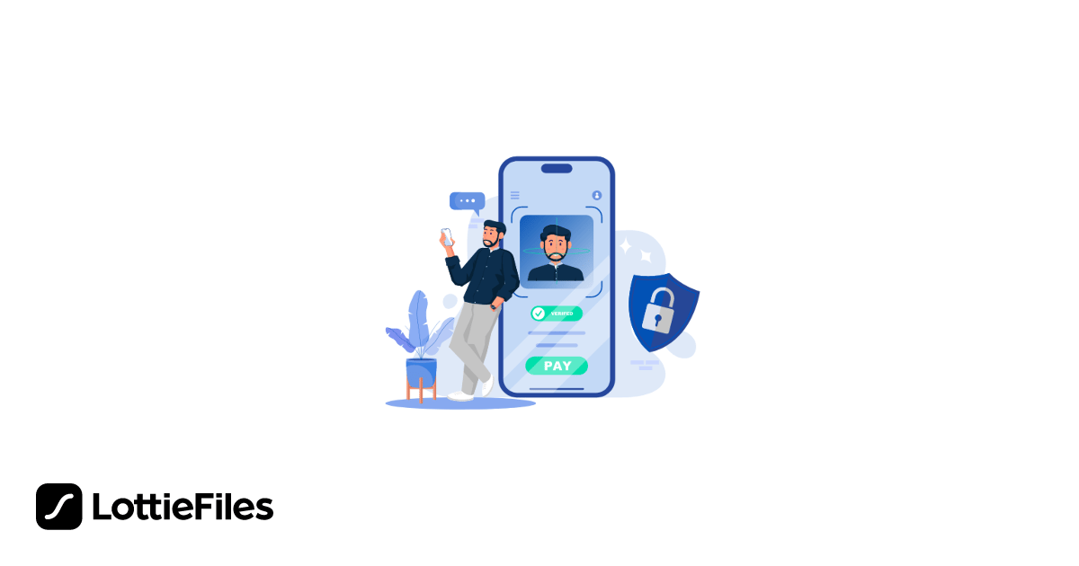 Free Face ID verification Animation by Aniee | LottieFiles