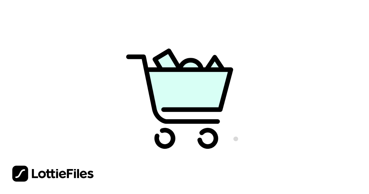 Free Shopping cart Animation by Luis Eduardo Andrade | LottieFiles