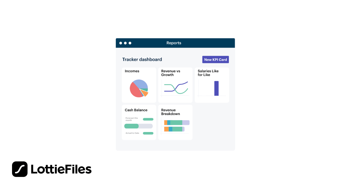 Free mgmt dashboard color change Animation by David Deering | LottieFiles