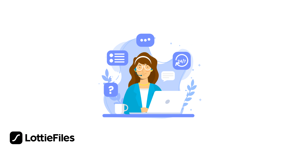 Free Help desk - transparent Animation by Aditya Raj | LottieFiles