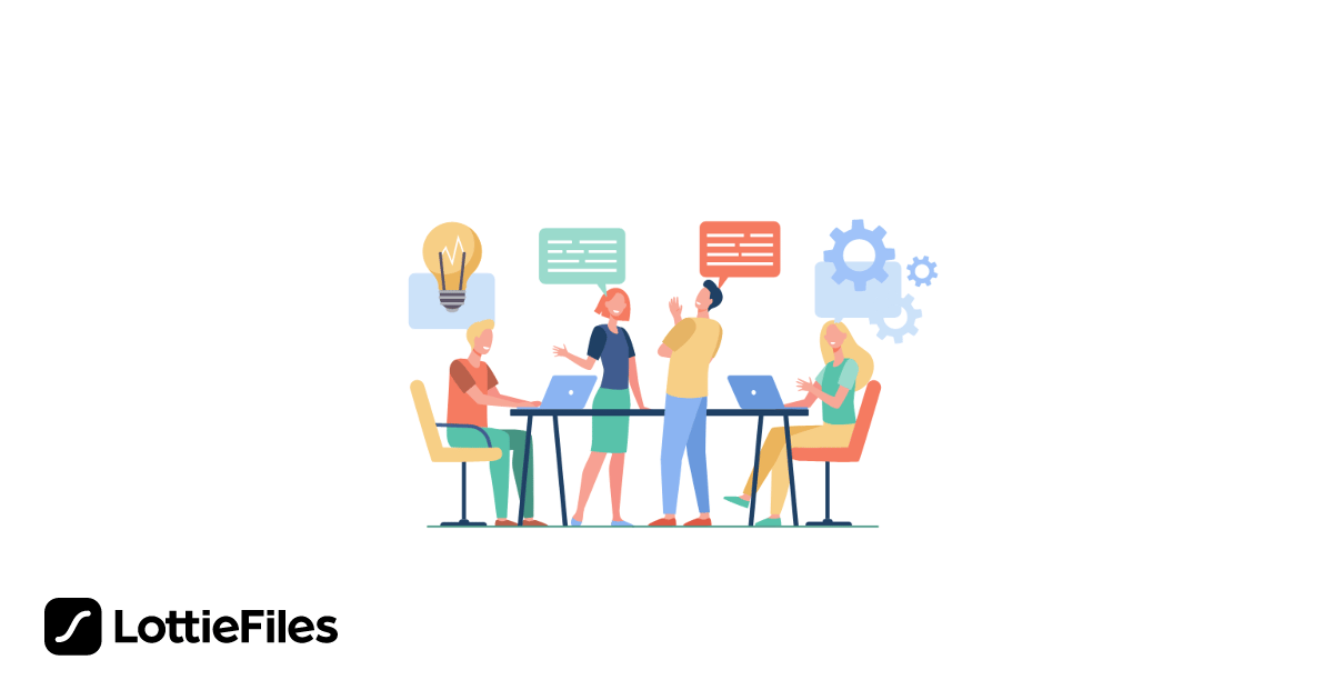 Free Team Animation by Aditya Raj | LottieFiles