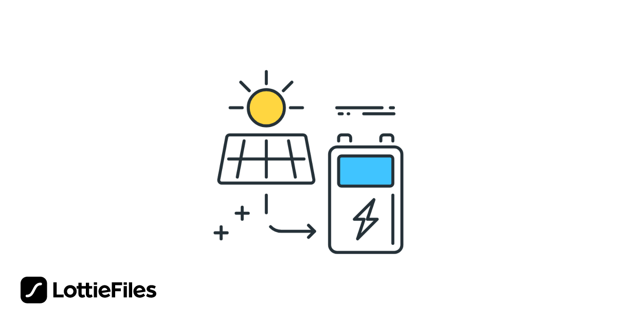 Free Solar Sun Power Animation Animation by Divyesh 8D Audio | LottieFiles