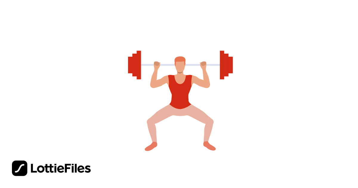 Free Squat Animation by Daniel Bogdanov | LottieFiles