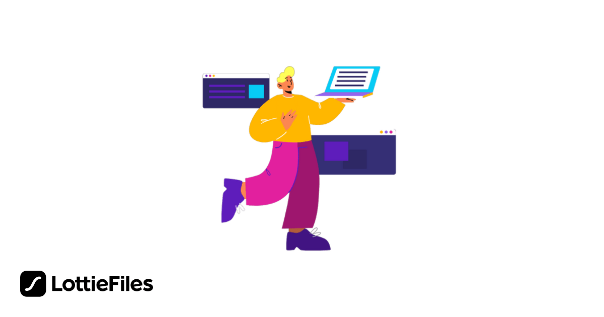 Free Developer Presentation Animation by Brian Karungani | LottieFiles