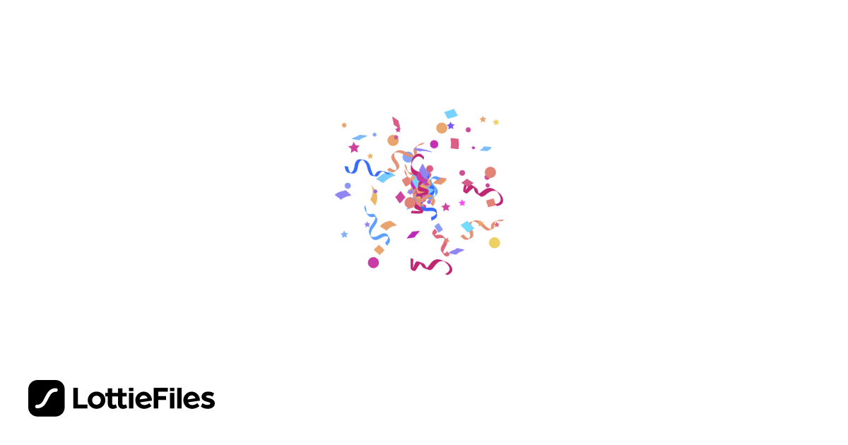 Free Confetti Animation by Manish Savier | LottieFiles