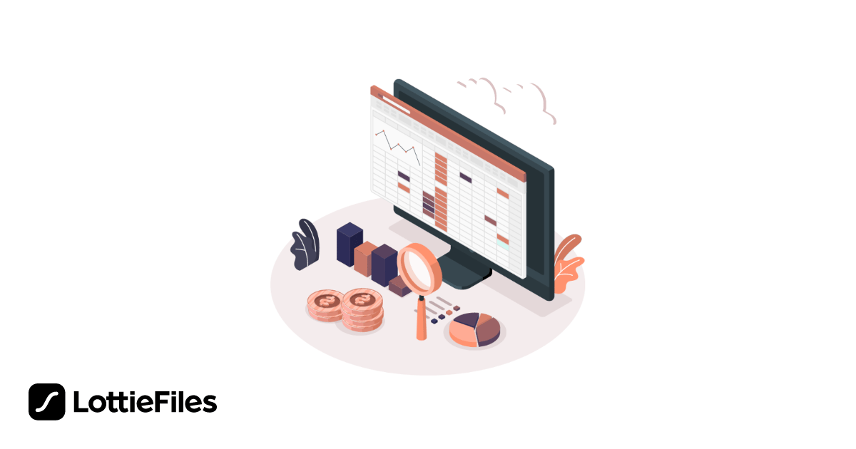 Free Computer Economics Animation by Esteban Gonzalez | LottieFiles