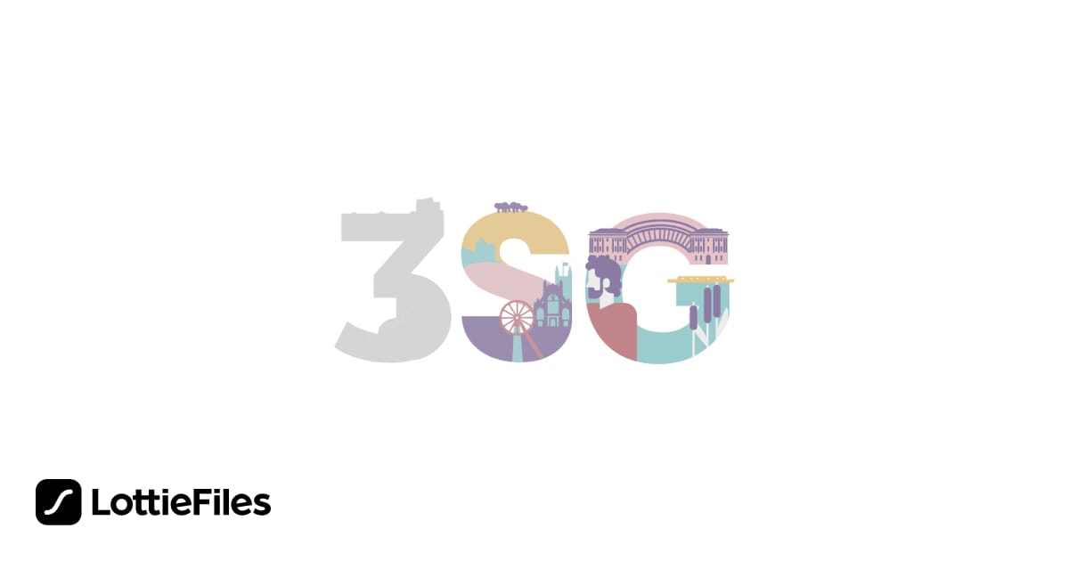 Simon Prutton의 무료 3SG Logo 애니메이션 | 로티파일