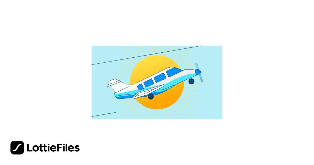 Free Plane Loop 04 - Happy Flying Animation by Richard Sliwinski ...