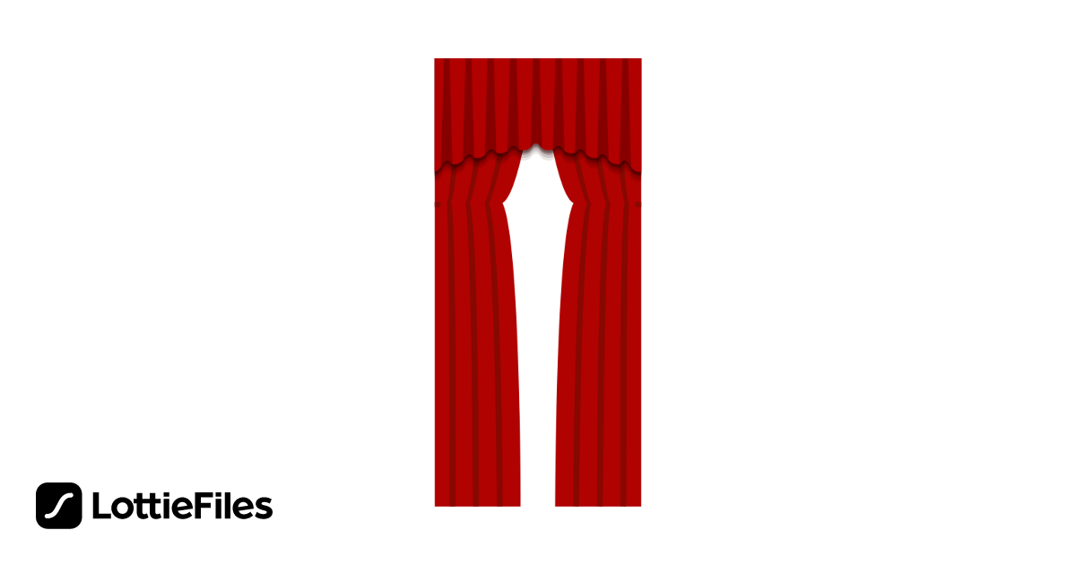 Free Stage curtain opening Animation by Munkbold Erdenebaatar | LottieFiles