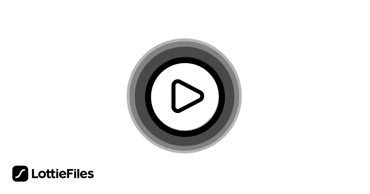 Free Play button Animation by Bence Hertelendi | LottieFiles