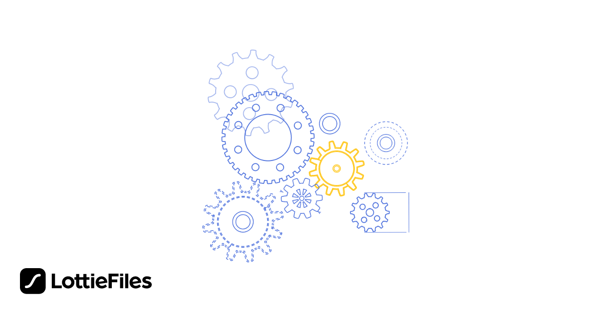 Free Gears Animation Animation by SM Rony | LottieFiles