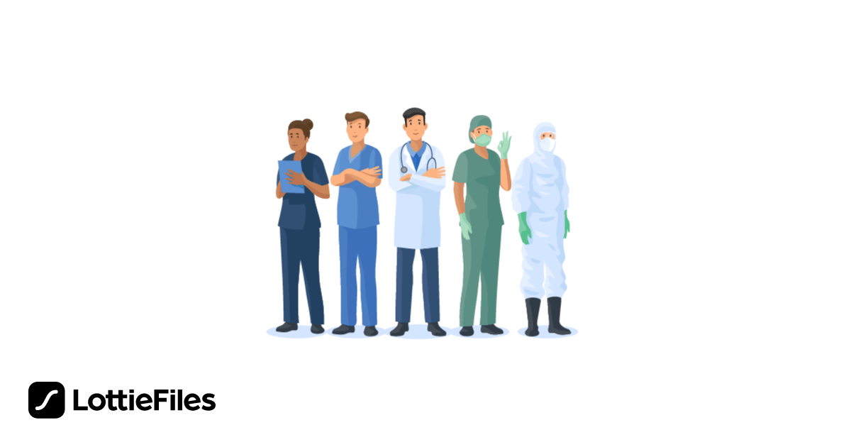 Free Medical Frontliners Animation by Paulo Bañas | LottieFiles