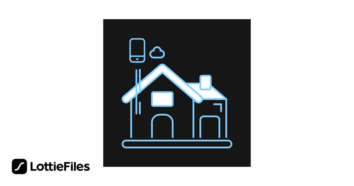 Free smart home dark mode Animation by Miyamoto Musashi | LottieFiles