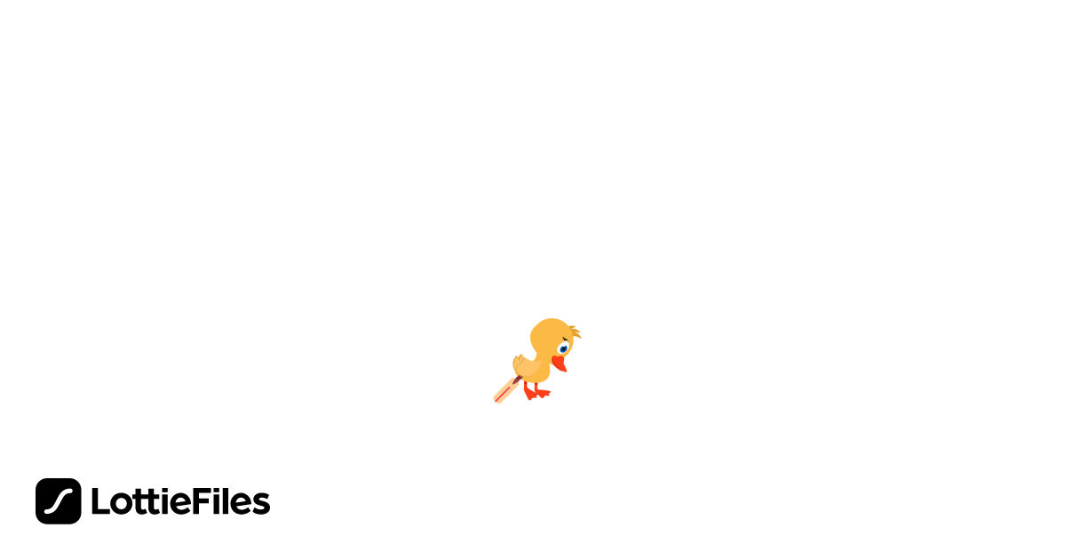 Free Duck Out Animation by Jill Vora | LottieFiles