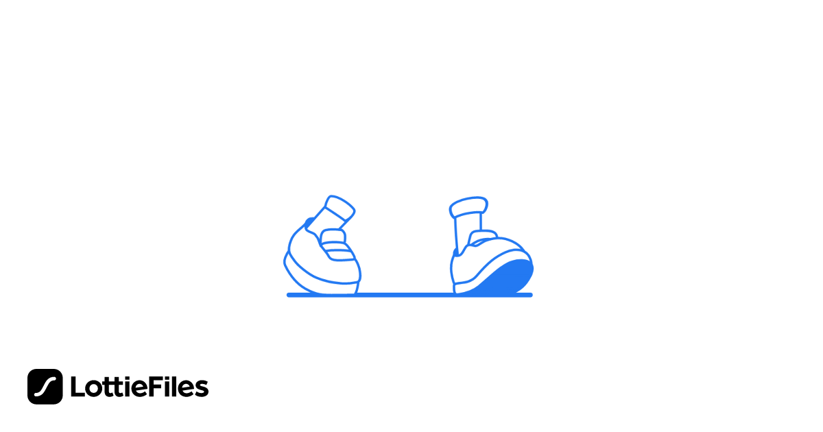 Free walk cycling shoes Animation by SM Rony | LottieFiles