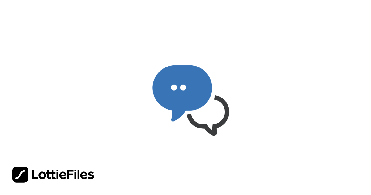 Free Chat Support Or Messaging Animation For App Animation by Studious ...