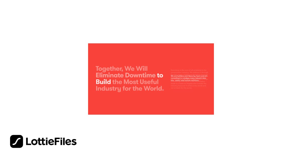 Free EDT Animated Text Animation by Hannah Lee | LottieFiles